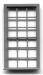HO Scale – Framed Windows – Grandt Line Products