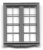 HO Scale – Framed Windows – Grandt Line Products