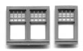 HO Scale – Framed Windows – Grandt Line Products