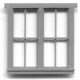 HO Scale – Framed Windows – Grandt Line Products
