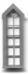 HO Scale – Framed Windows – Grandt Line Products
