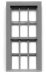 HO Scale – Framed Windows – Grandt Line Products