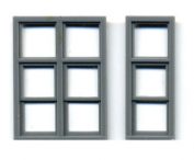 HO Scale – Framed Windows – Grandt Line Products