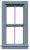 HO Scale – Framed Windows – Grandt Line Products